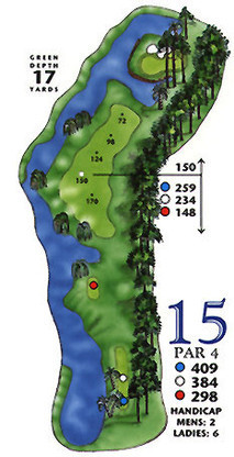 Yardage Book and Scorecard for River Club